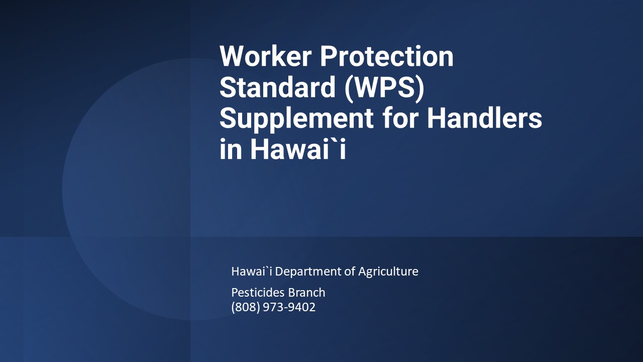 Worker Protection Standard (WPS) Training Videos for Workers and ...